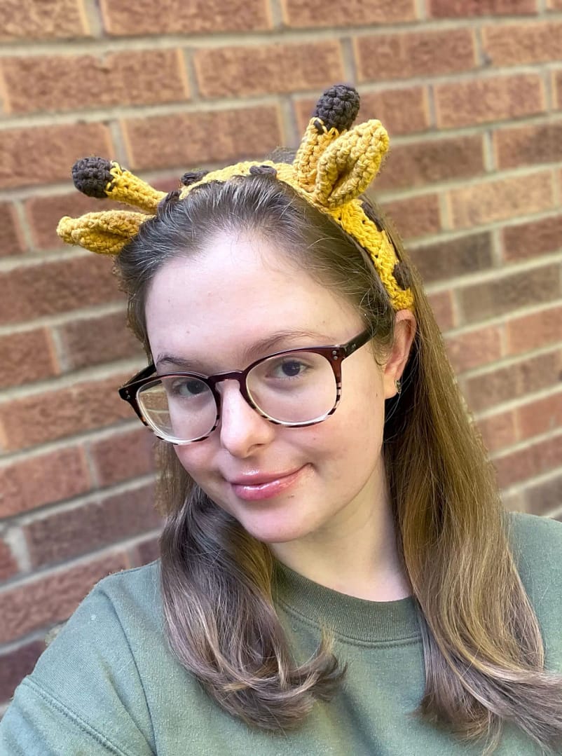 Free Giraffe Headband Crochet Pattern - AbiesCustomDesigns